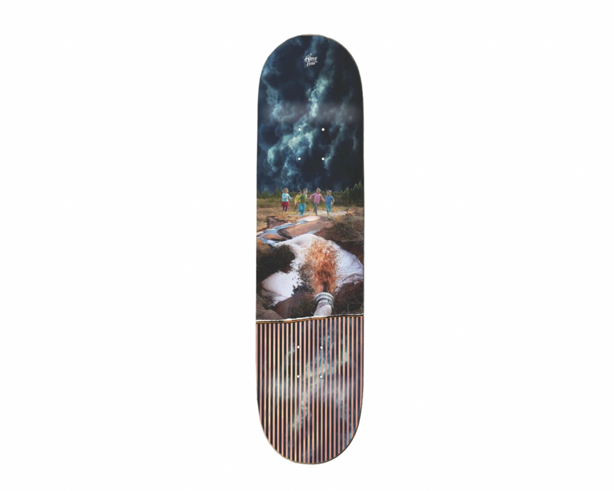 The Killing Floor - Caution-Kids At Play Deck – cardinalskateshop